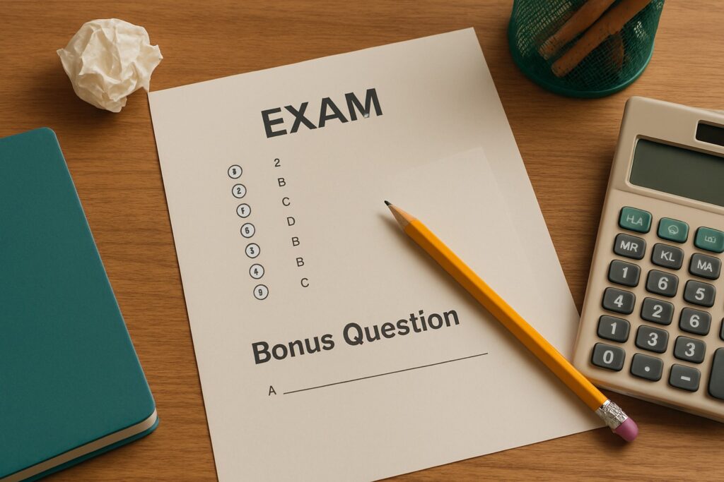 Bonus Questions for Exams: Formats, Benefits & Tips